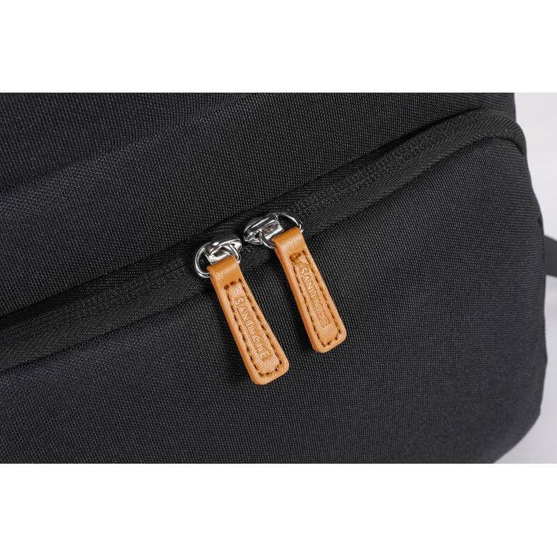 Mainz Santhome Black Laptop Backpack - Stylish Custom Bags