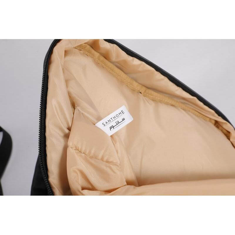 Mainz Santhome Black Laptop Backpack - Stylish Custom Bags