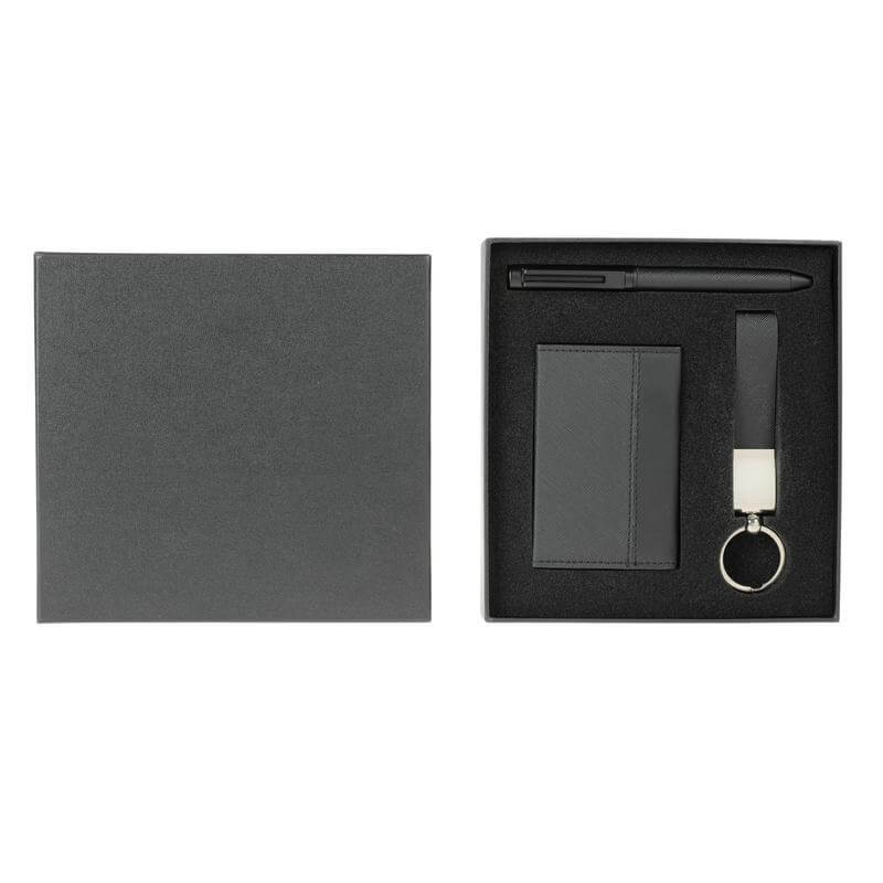 NARVIK - SANTHOME Gift Set (Card Holder, Key Chain and Pen) | Jasani