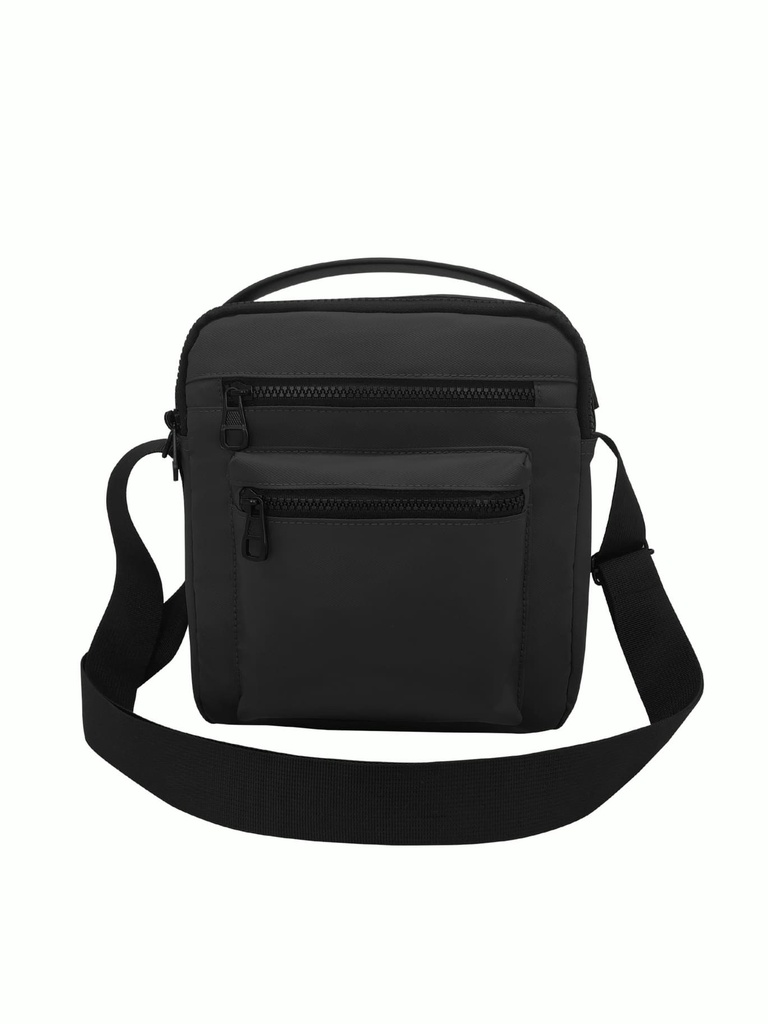 LUBIN City Pouch - SANTHOME Crossbody Travel Bag - Black | Jasani