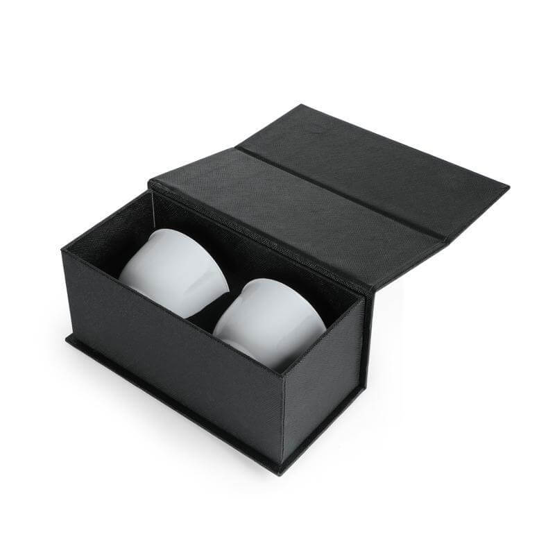 KHAWA - Hans Larsen Gift Set of 2 Premium Arabian Coffee Cups - White ...