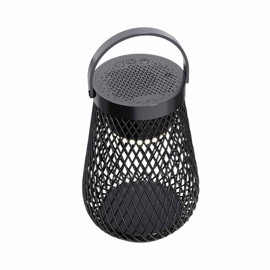 MERANO - @memorii Wireless Speaker Lantern - Black | Jasani
