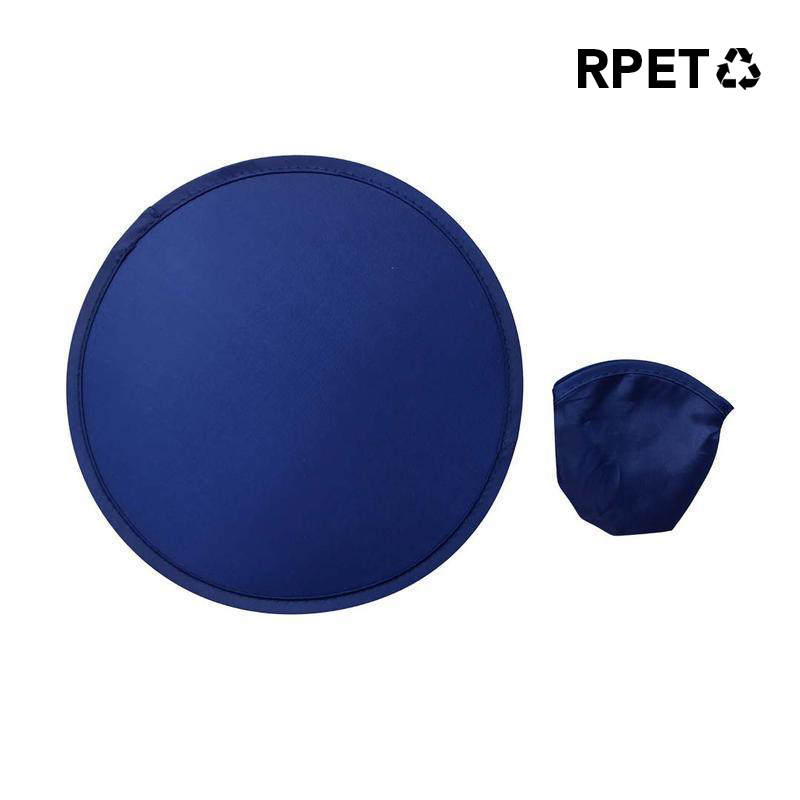 SENOVO - RPET Foldable Frisbee - Navy Blue | Jasani