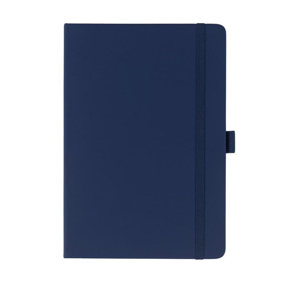 JURSI - Giftology A5 PU Notebook with Pen Loop - Navy Blue | Jasani