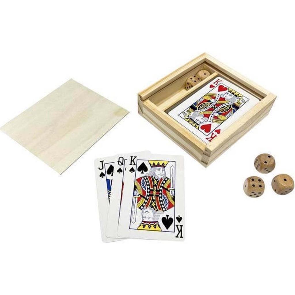 VIGO -eco-neutral 2-in-1 Wooden Games Box | Jasani