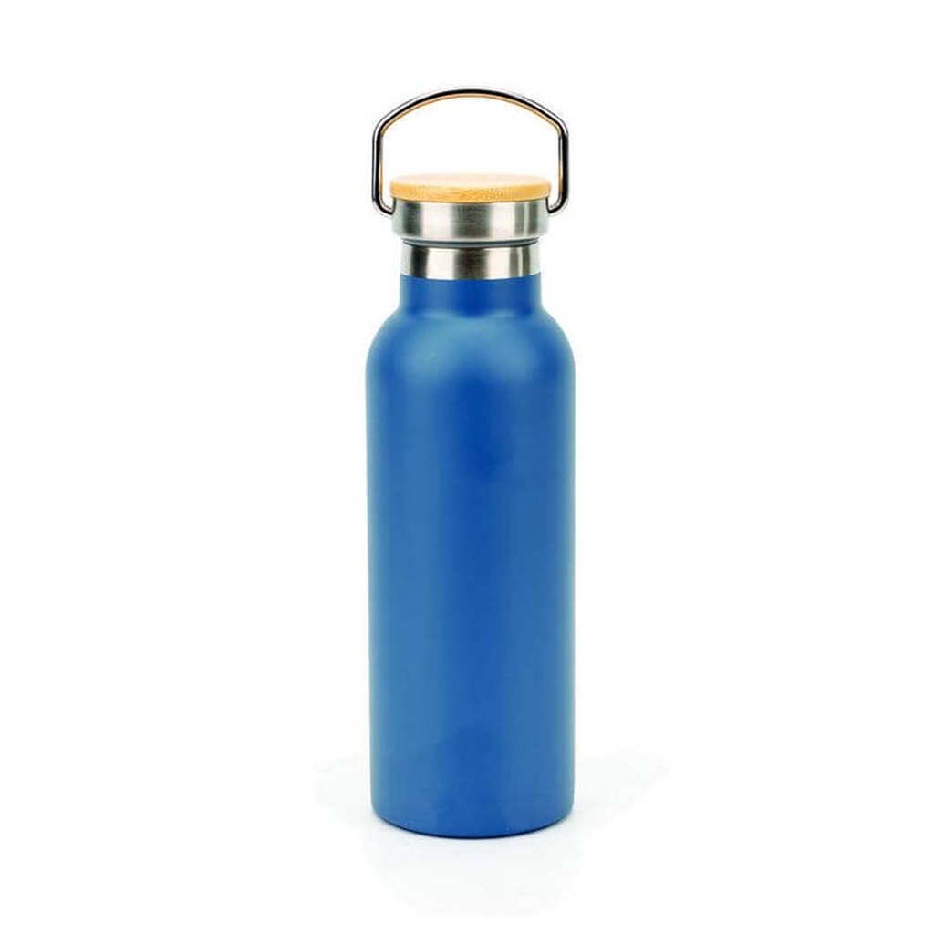 ALMERIA - Giftology Double Wall Stainless Steel Bottle 500ml - Blue ...