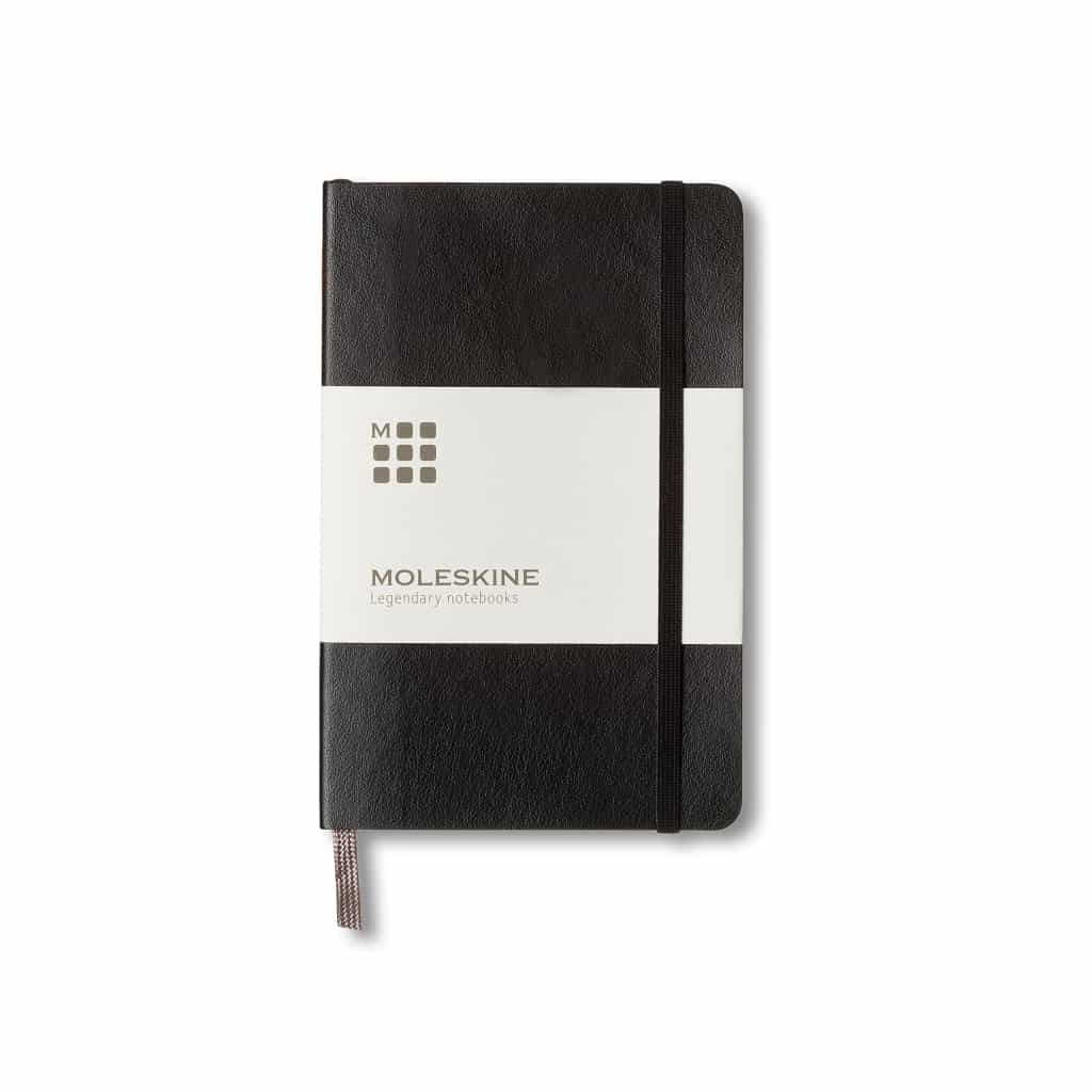 Moleskine Pocket Notebook - Hard Cover - Ruled - Black | Jasani