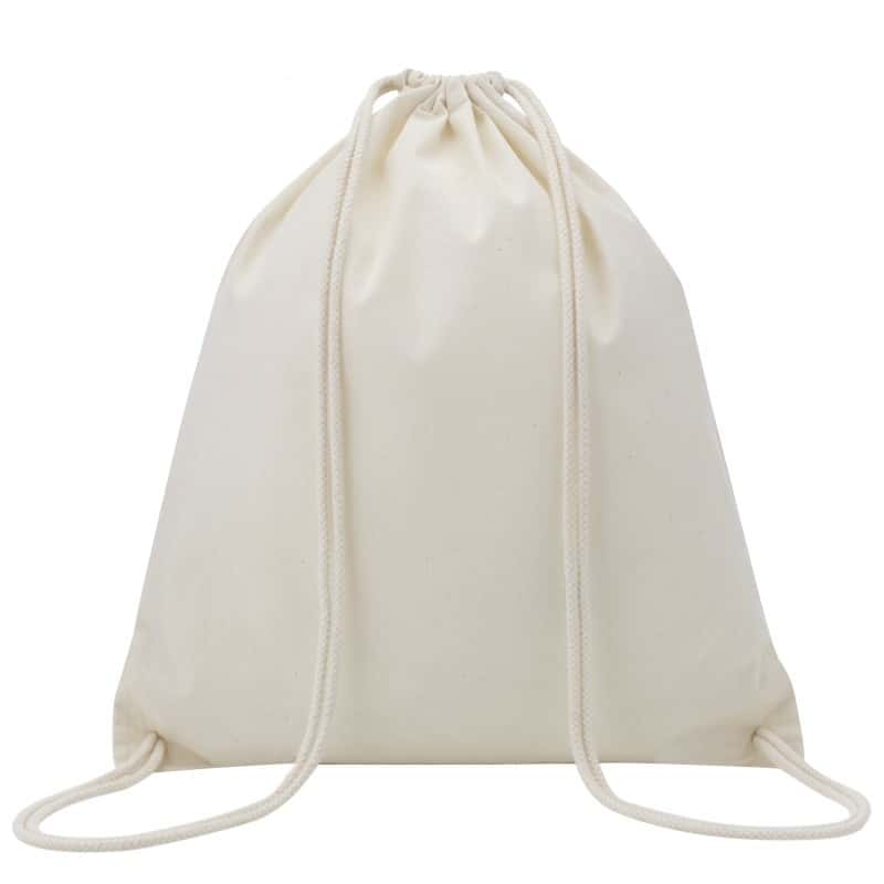 Eco-neutral Cotton Draw String Bags 240GSM - Natural | Jasani